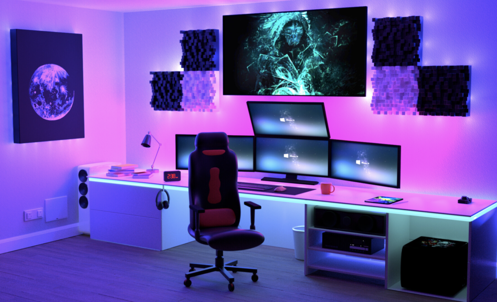 16 Desain Kamar Gaming Yang Bikin Betah Seharian - Blog ruparupa