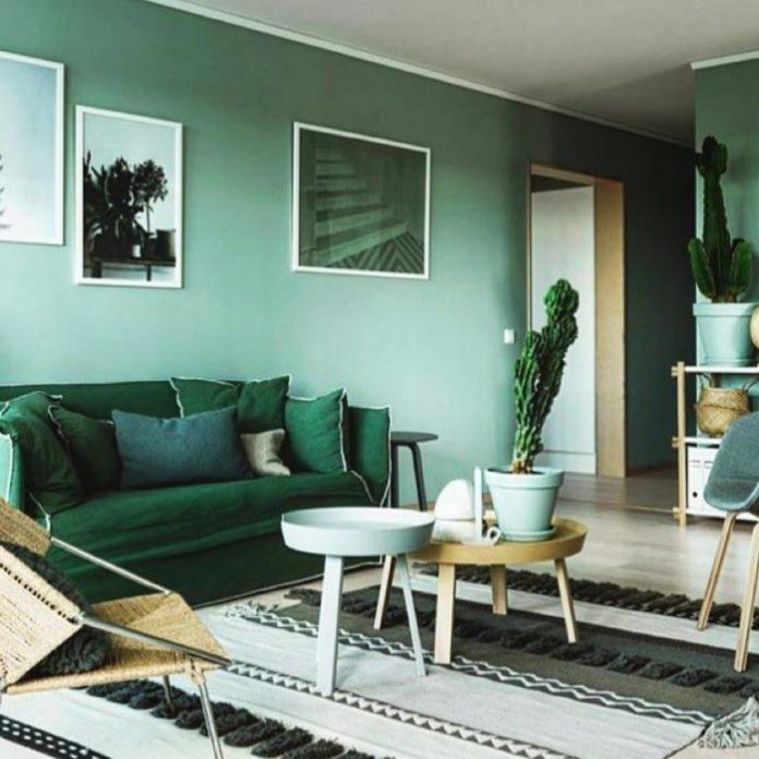8 Perpaduan Warna Hijau yang Buat Rumah jadi Segar - Baju Teranyar