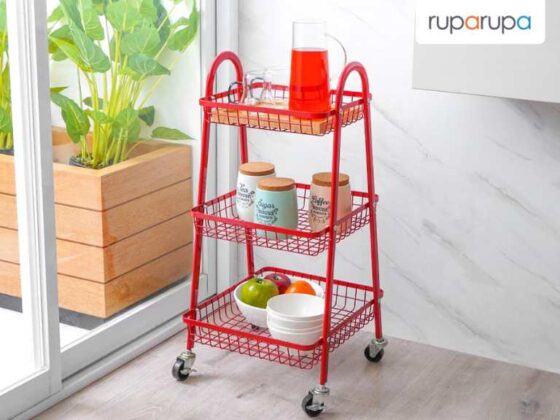 9 Peralatan Dapur yang Cantik Warna Merah Magenta - Blog ruparupa